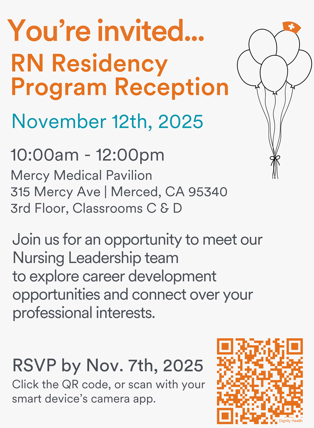 RN Residency Program | Mercy Medical Center | Dignity Health | Dignity ...