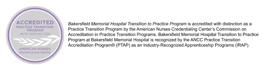 RN Residency Program | Bakersfield Memorial Hospital | Dignity Health
